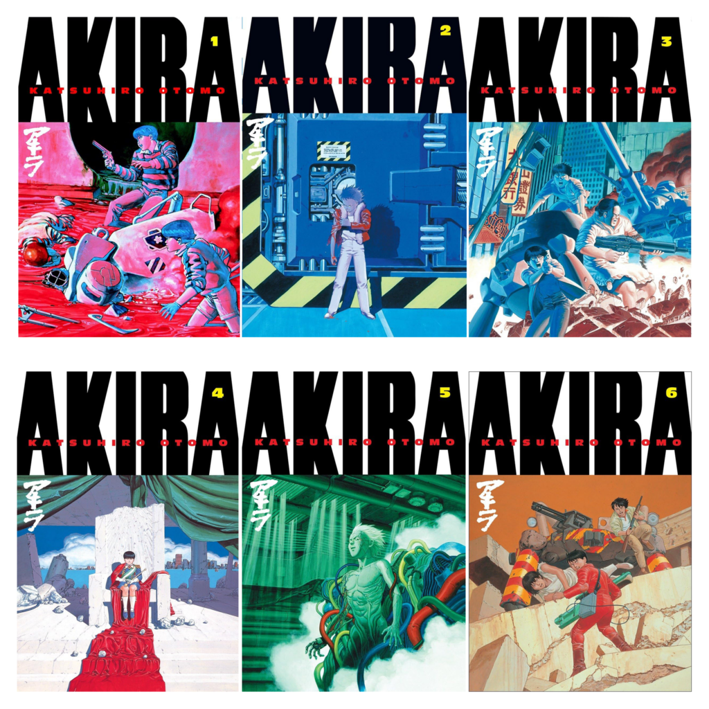 Akira Complete Set, Vol. 1-6 - Ant Comics